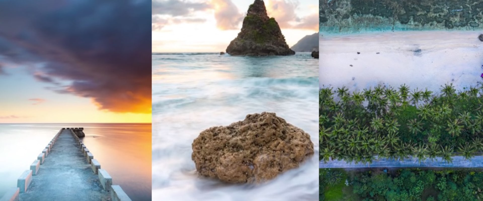 What are the 3 types of landscape?